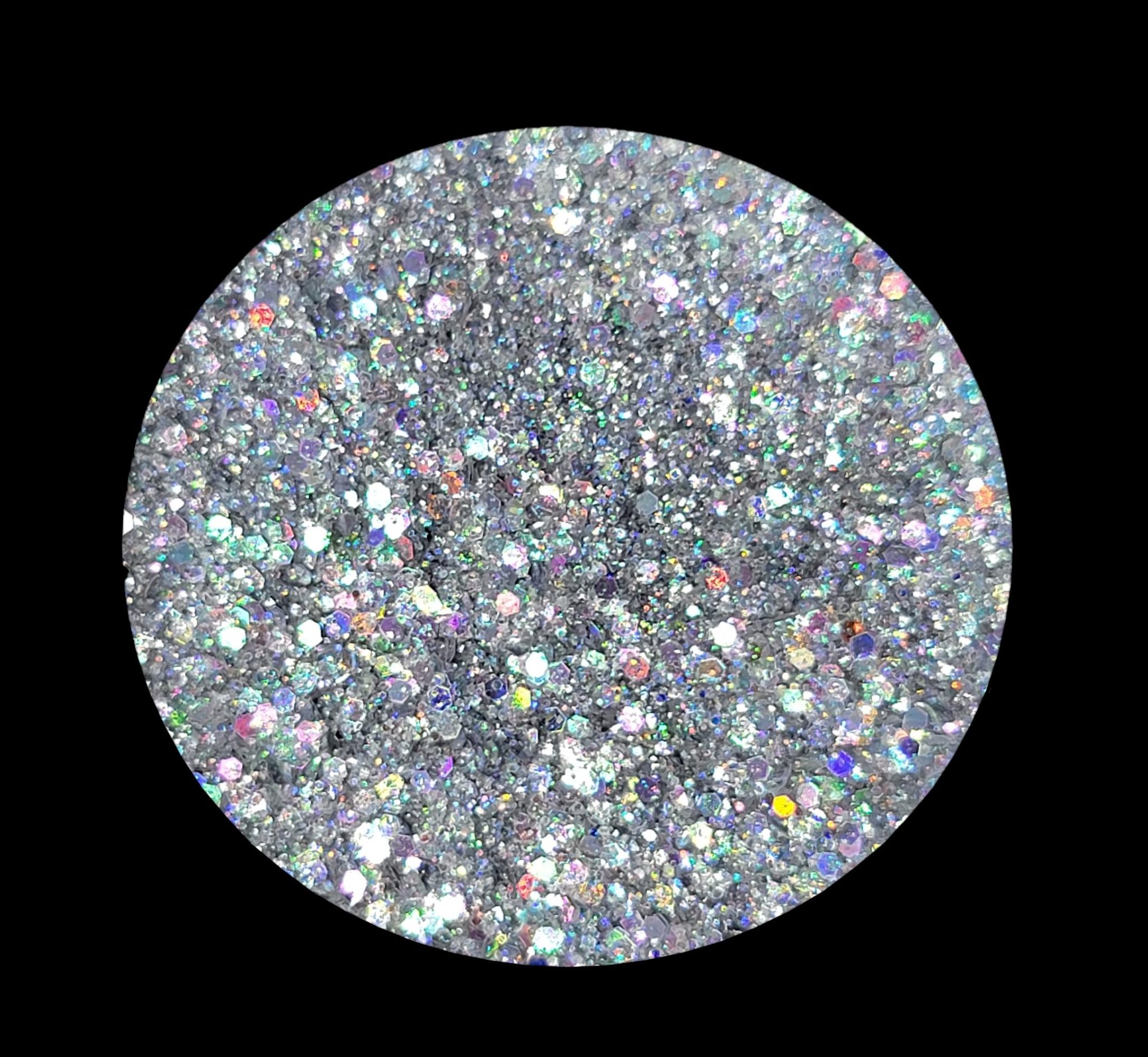 Dripping in Silver – Glitter Fetish