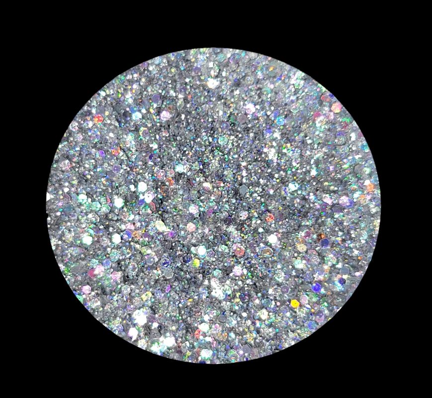 Dripping in Silver – Glitter Fetish