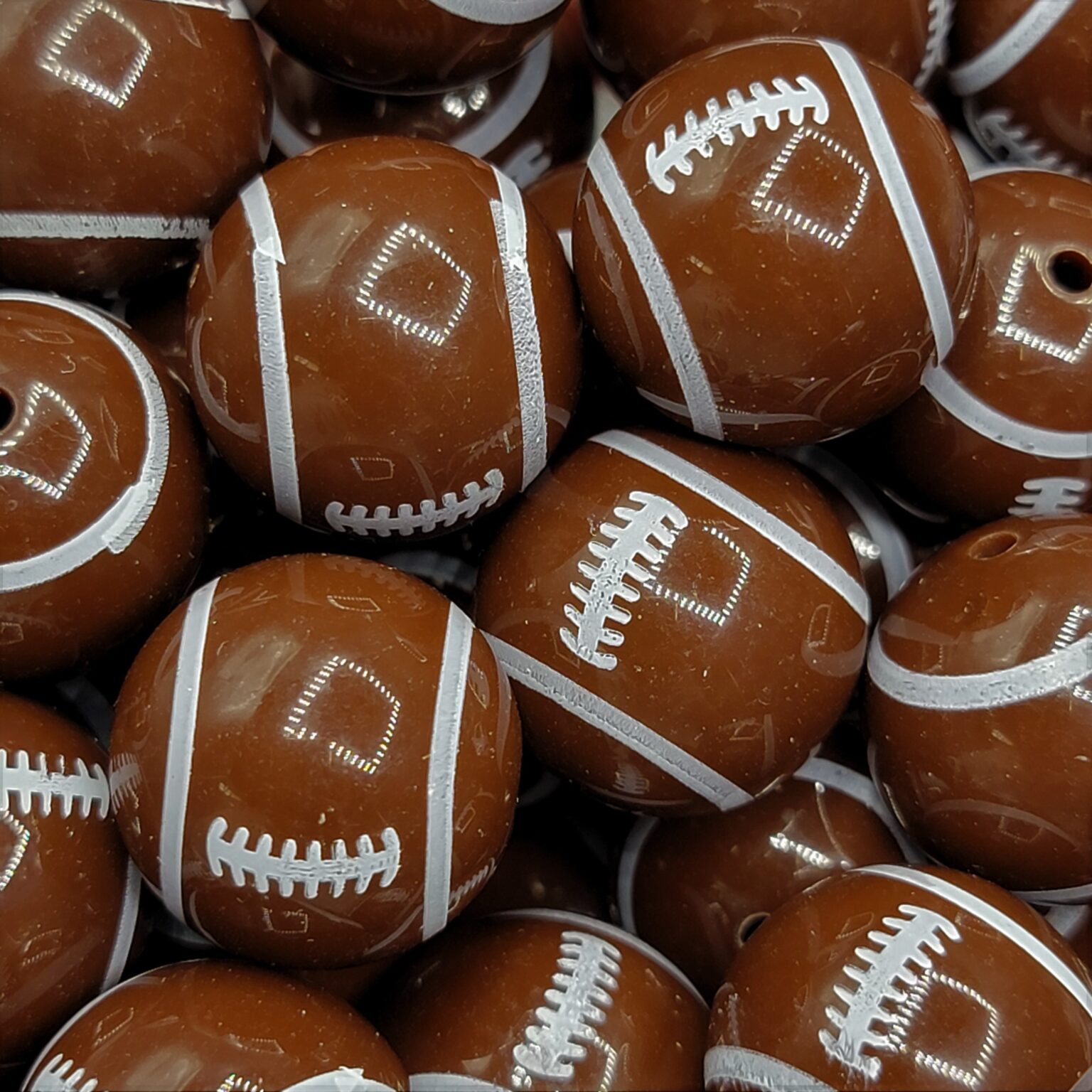 Football – Beads – Glitter Fetish